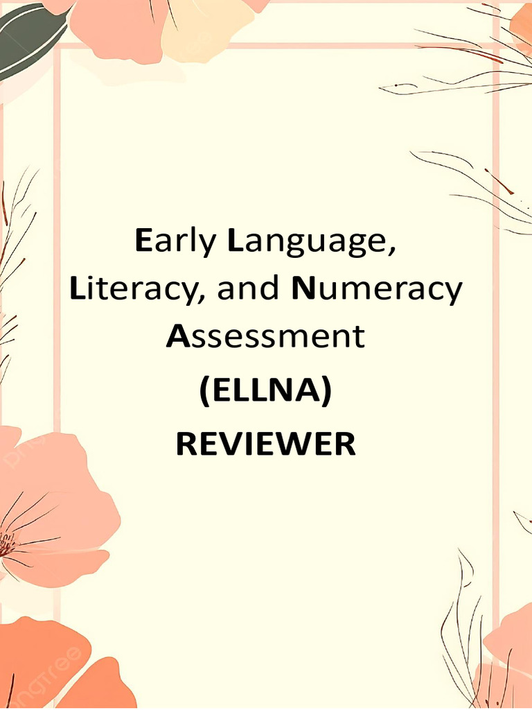 ELLNA REVIEWER (PDF) | PDF