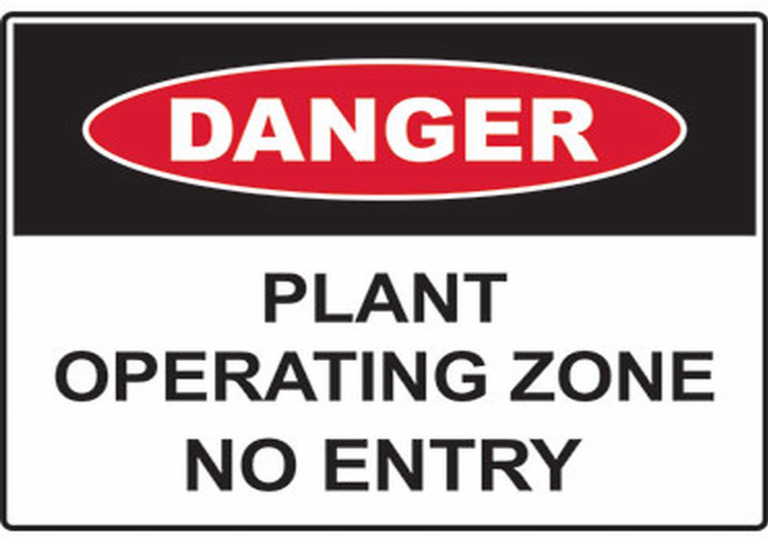Plant Operating Zone No Entry HighRes | PDF