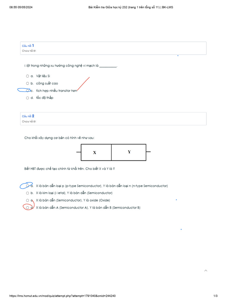 ĐỀ THI HK232 | PDF