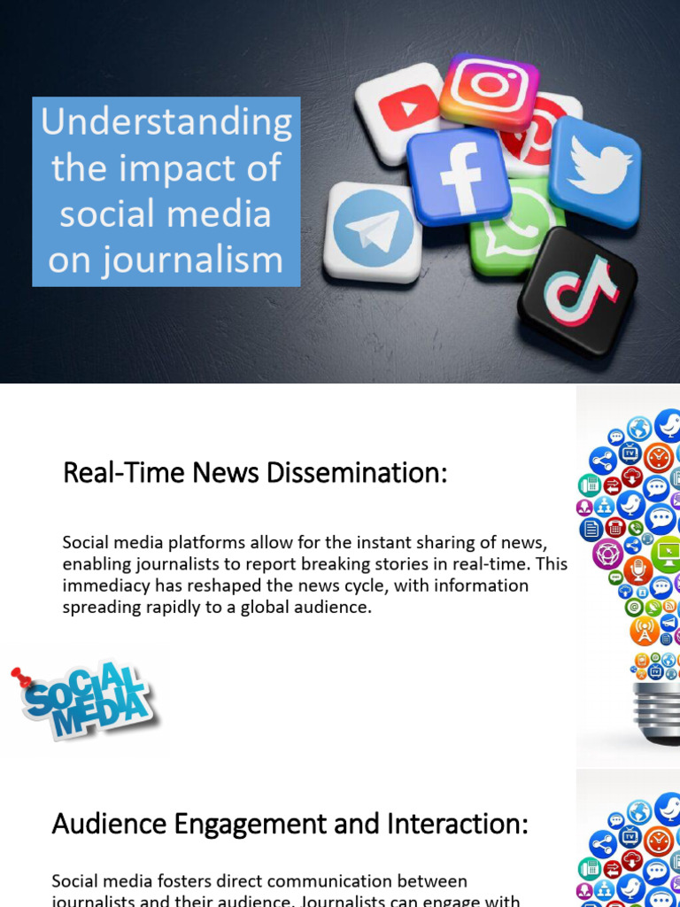 I. Understanding the Impact of Social Media on Journalism | PDF ...