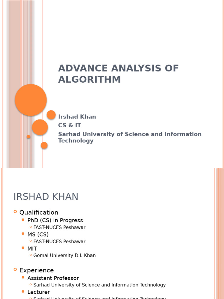 Algo Analysis Lect - 1 | PDF | Queue (Abstract Data Type) | Pointer (Computer Programming)