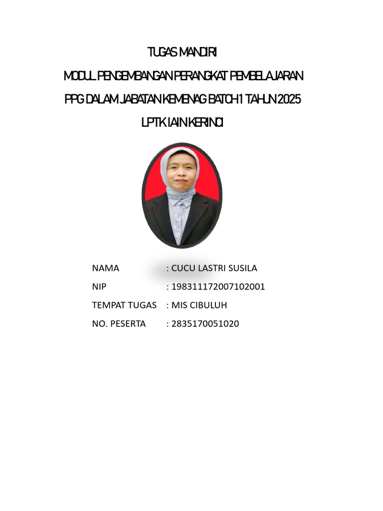 Tugas Mandiri Modul PPP | PDF