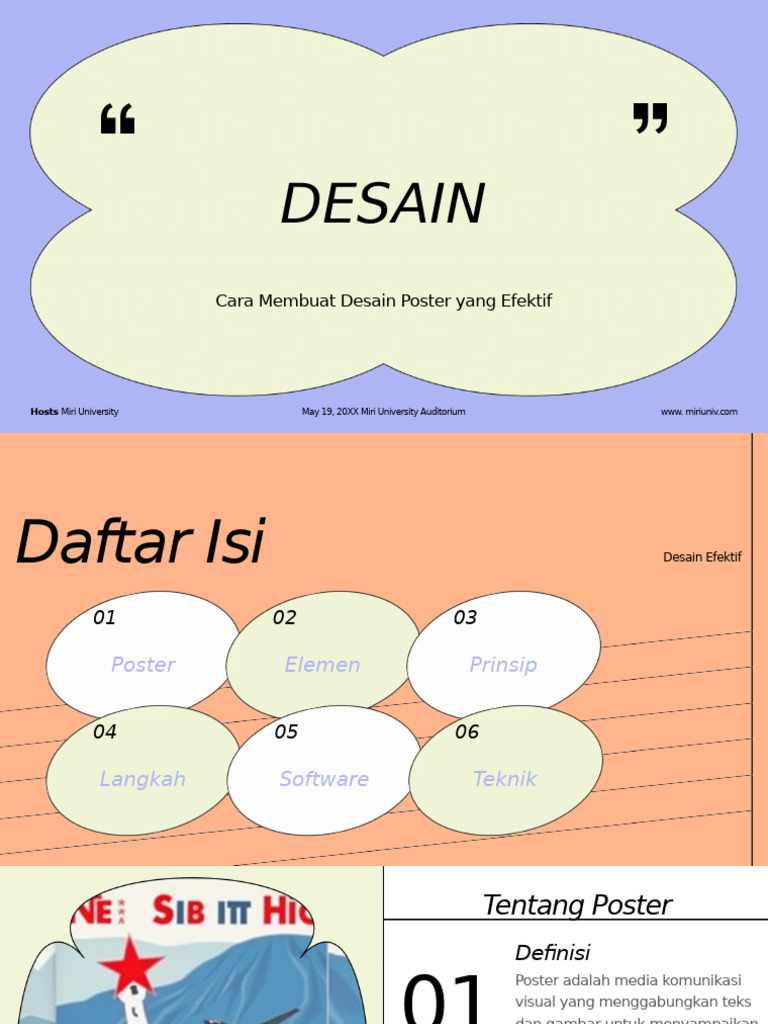 Cara Membuat Desain Poster | PDF