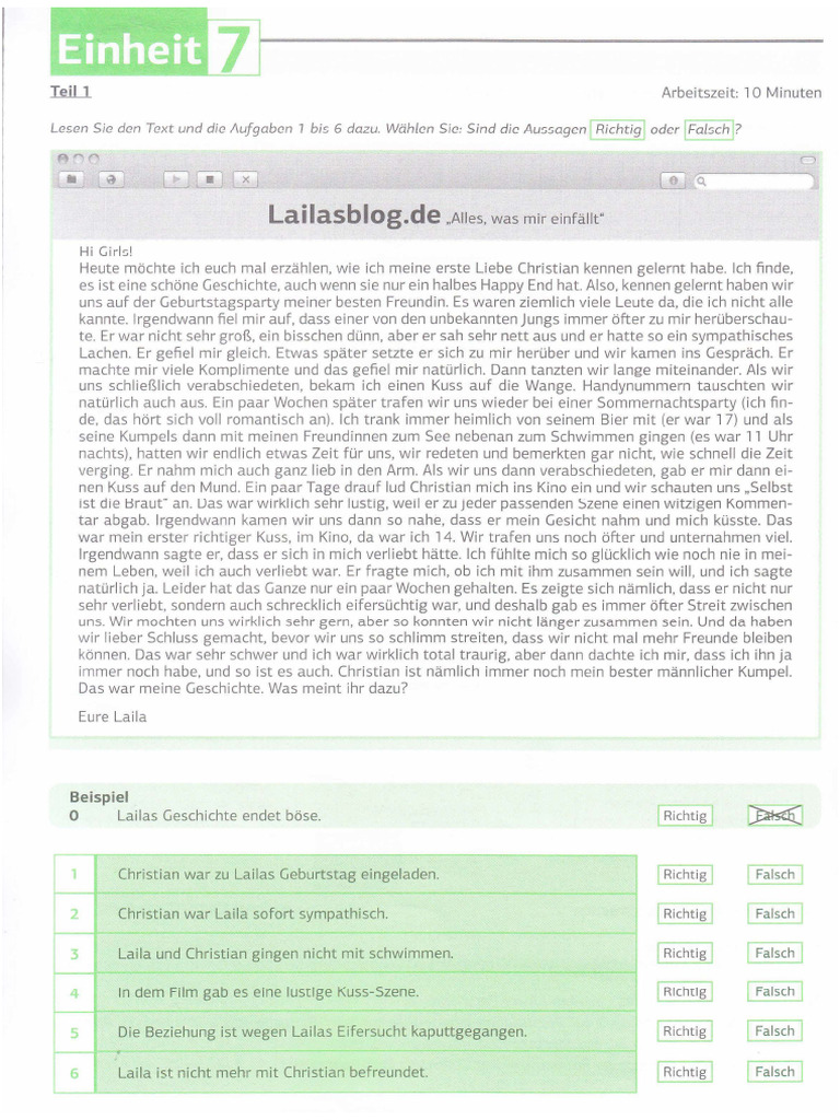 Module B1 Test 7 | PDF