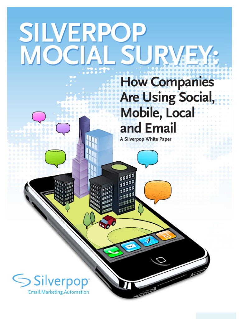 Silverpop Mocial Survey WP | PDF | Social Media | Popular Culture ...
