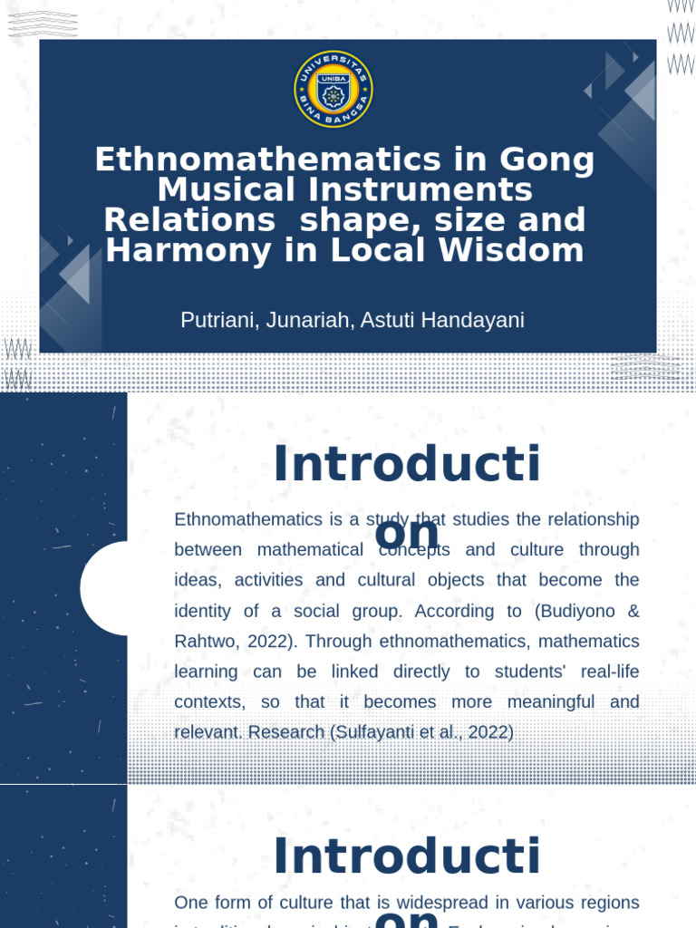 Ethnomathematics of Gong Instruments | PDF | Circle | Shape