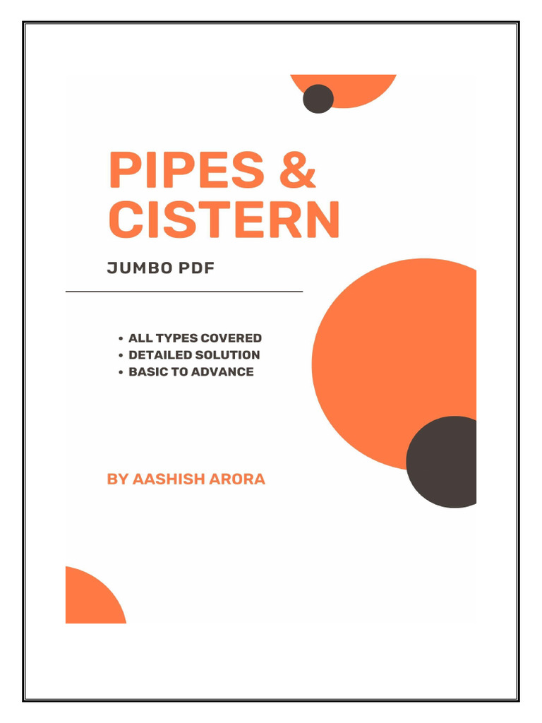 Pipes& Cistern | PDF