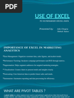 PivotTable Practice File | PDF