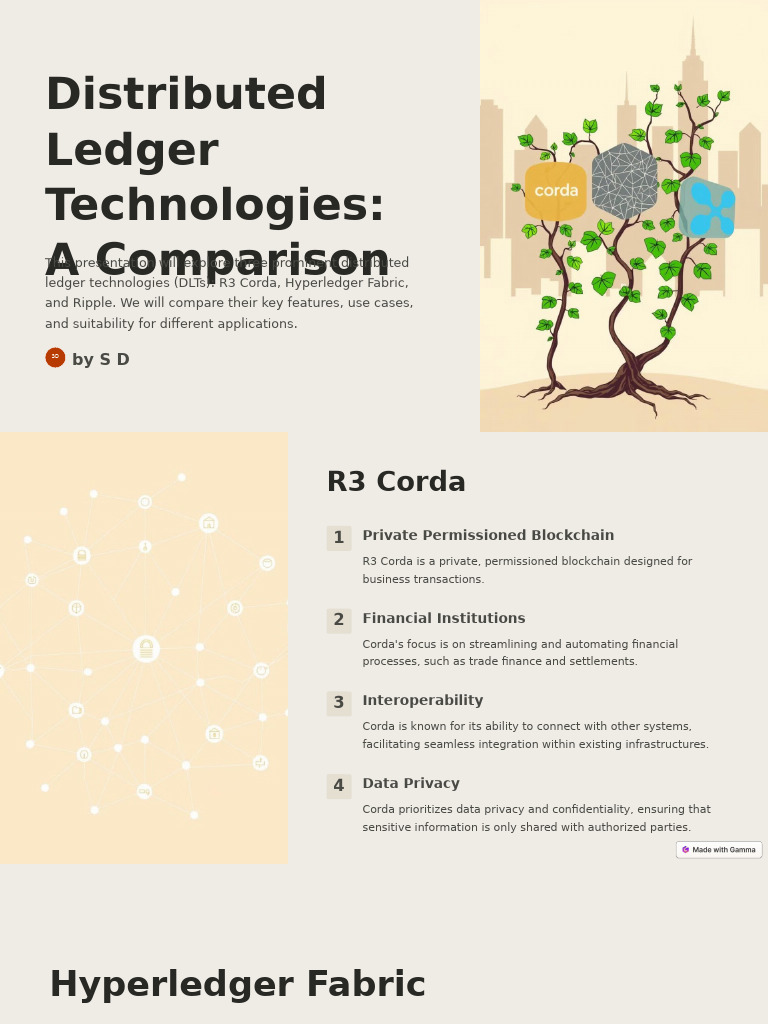 Distributed Ledger Technologies A Comparison | PDF | Computing