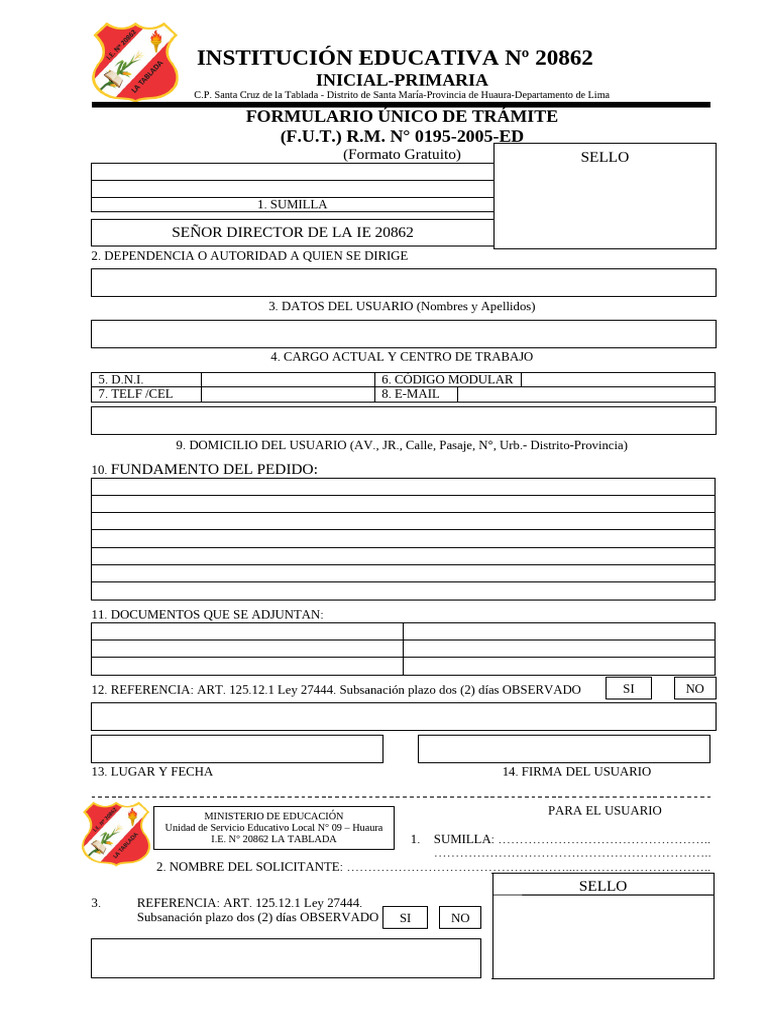 Fut Ie 20862 La Tablada | PDF