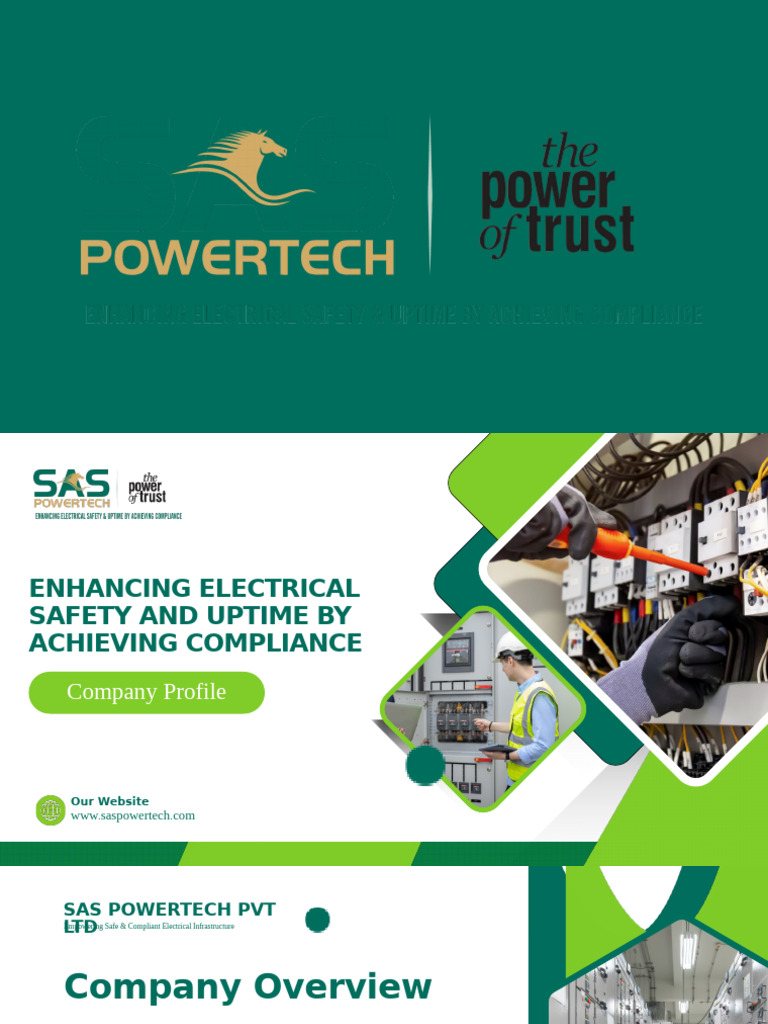 Sas Powertech PVT LTD Company Profile | PDF | Safety | Reliability Engineering
