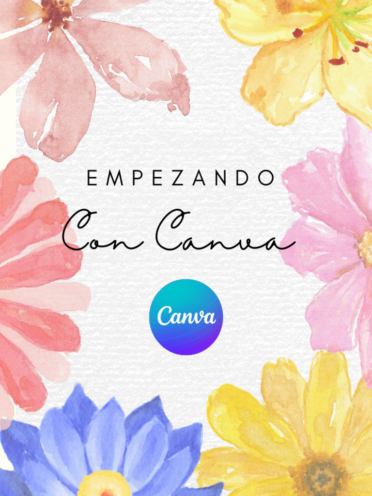Empezando Con Canva - Guía | PDF | Ícono (Computación)
