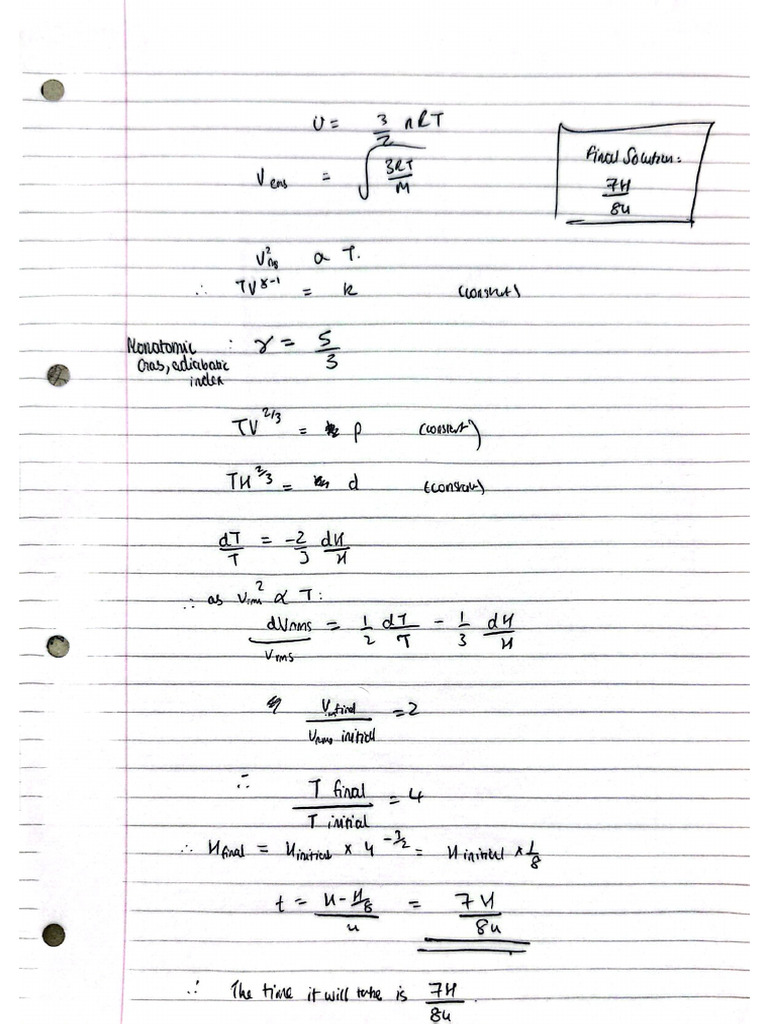 Physics Cup Problem 3 | PDF