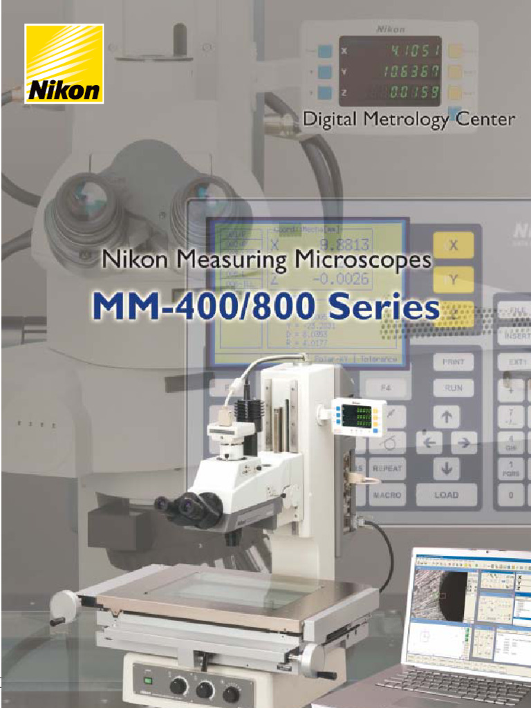 NIKON_MM-400_800 MICROSCOPE | PDF | Autofocus | Aperture