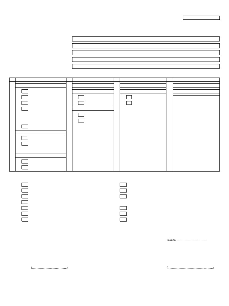 Formulir Pendaftaran Kependudukan F-102 | PDF