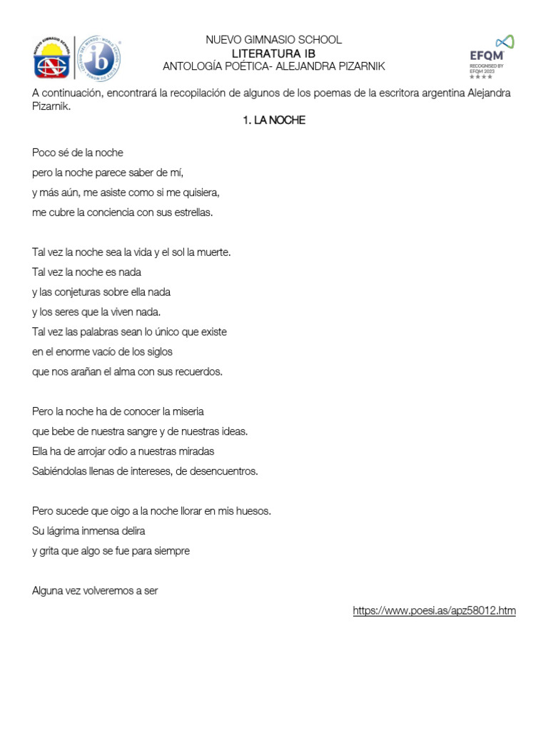 Antología de Pizarnik | PDF