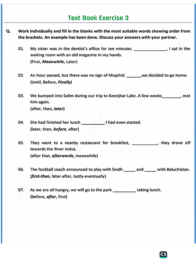 Exercise 3 and 4 of Unit 6 Speak Gently | PDF