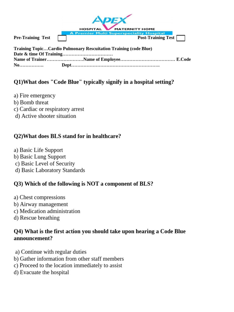 cpr test | PDF