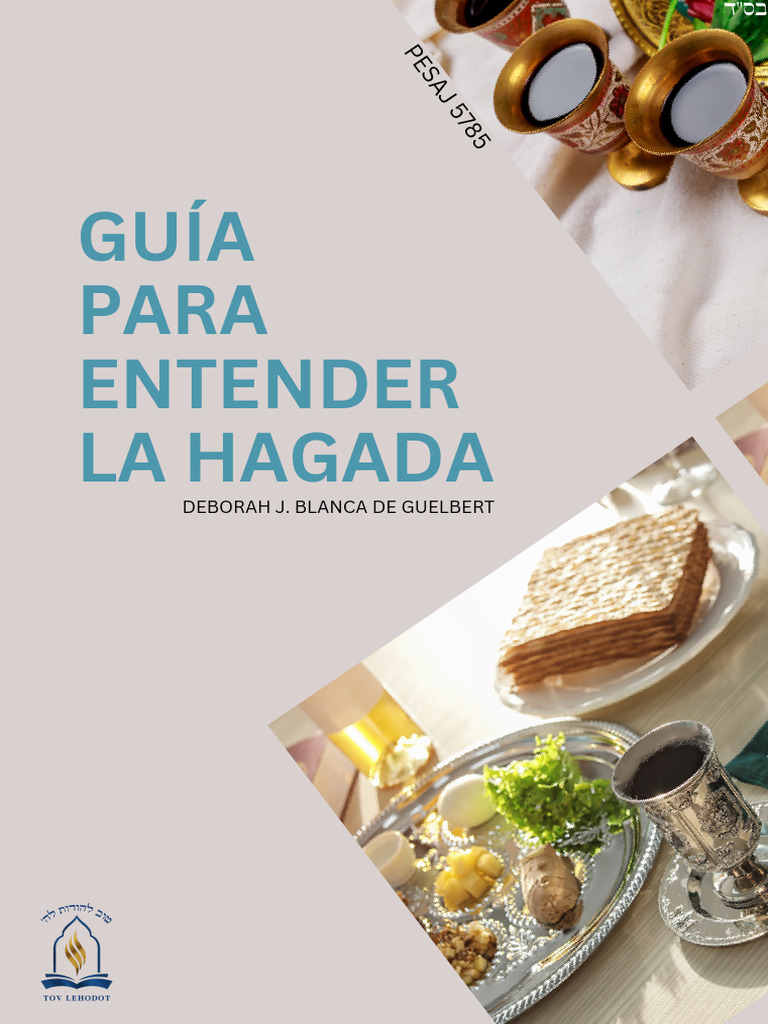 Guía para entender la hagadá | PDF | Seder de Pascua | Hagadá
