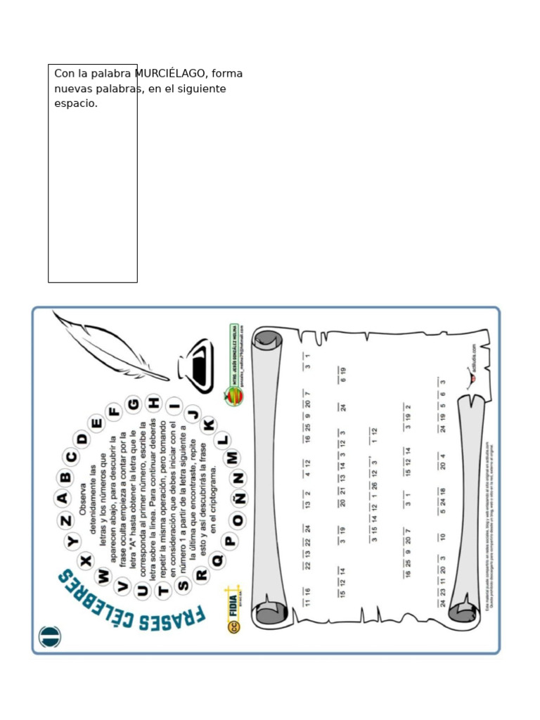 Criptograma Tercero | PDF