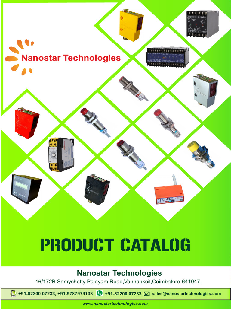 NanoStar M18-Series-Connector-Type-Proximity-Sensor | PDF