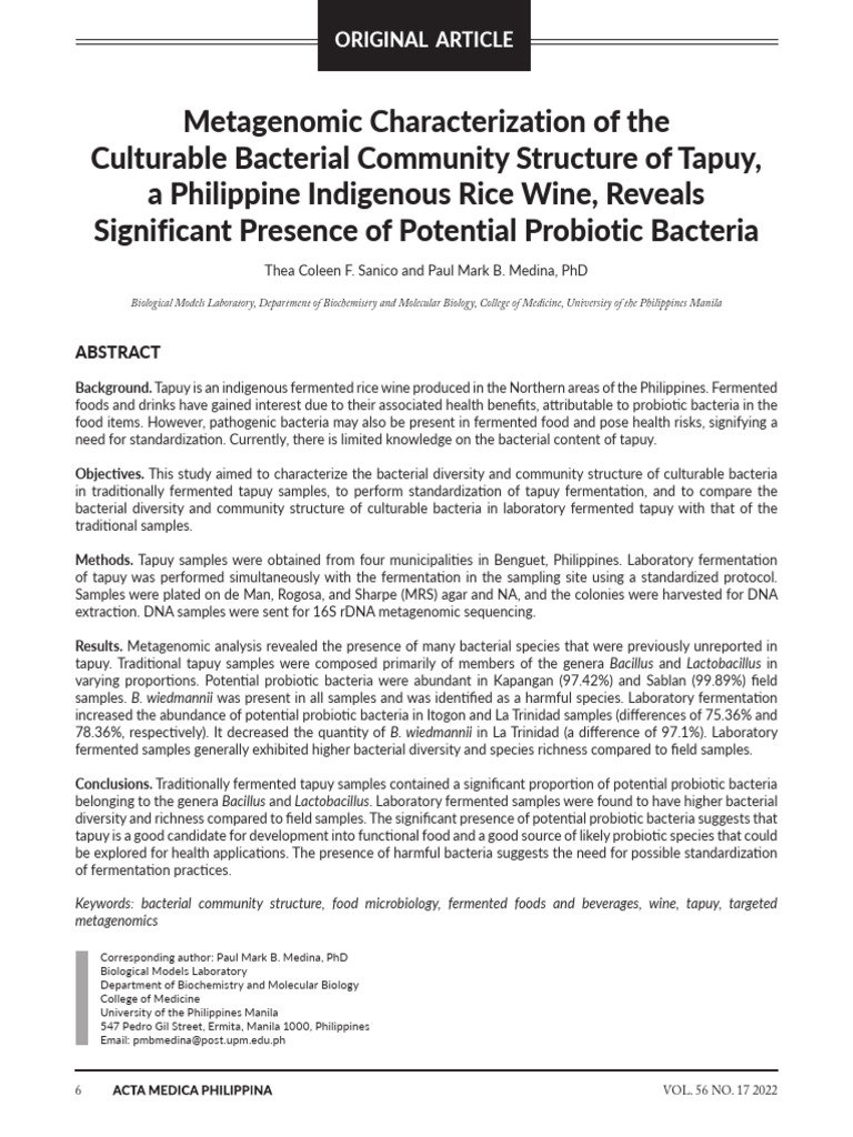 Metagenomic-Characterization-of-the-Culturable-Bacterial-Community-Structure-of-Tapuy-a ...