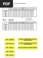Walk Thru Inspection Template | PDF | Pest Control | Pest (Organism)