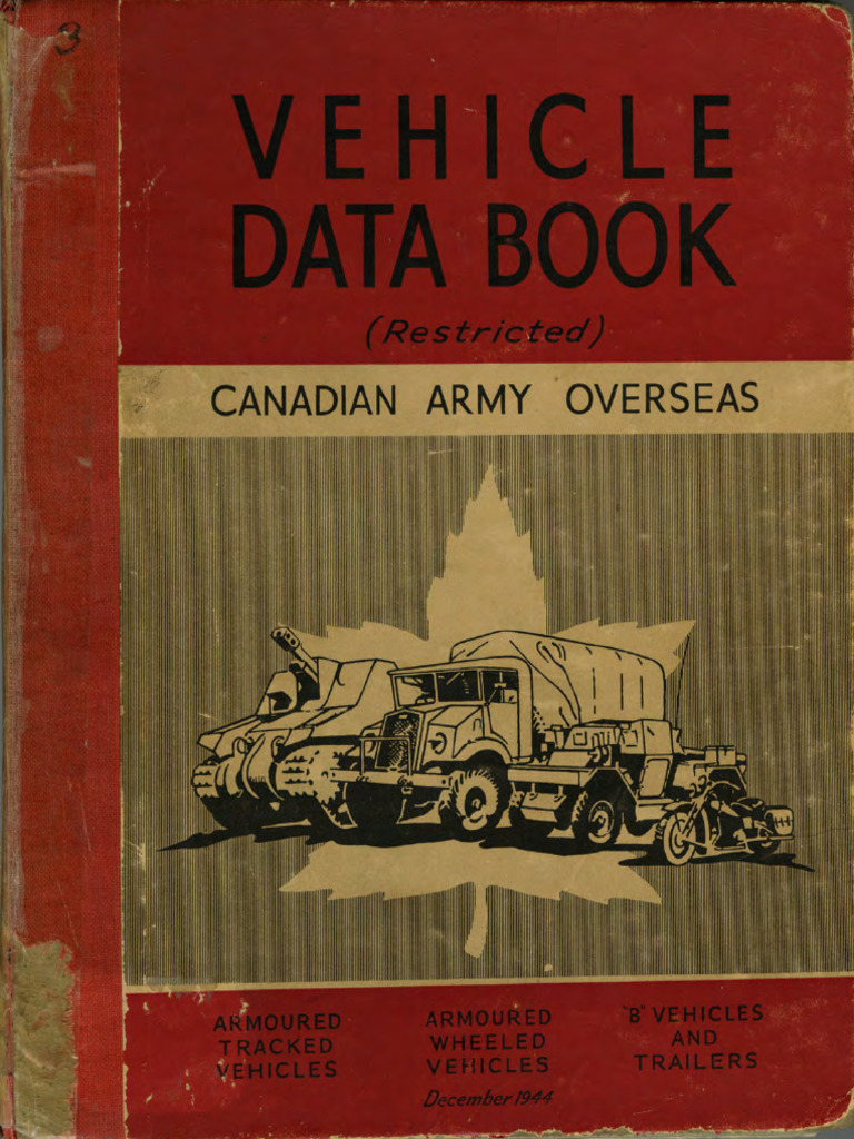 Vehicle Data Book Pt1 | PDF