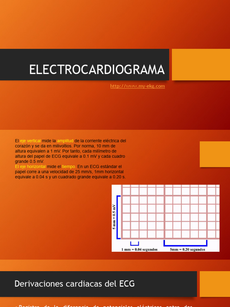 D. Ecg | PDF | Corazón | Sistema cardiovascular