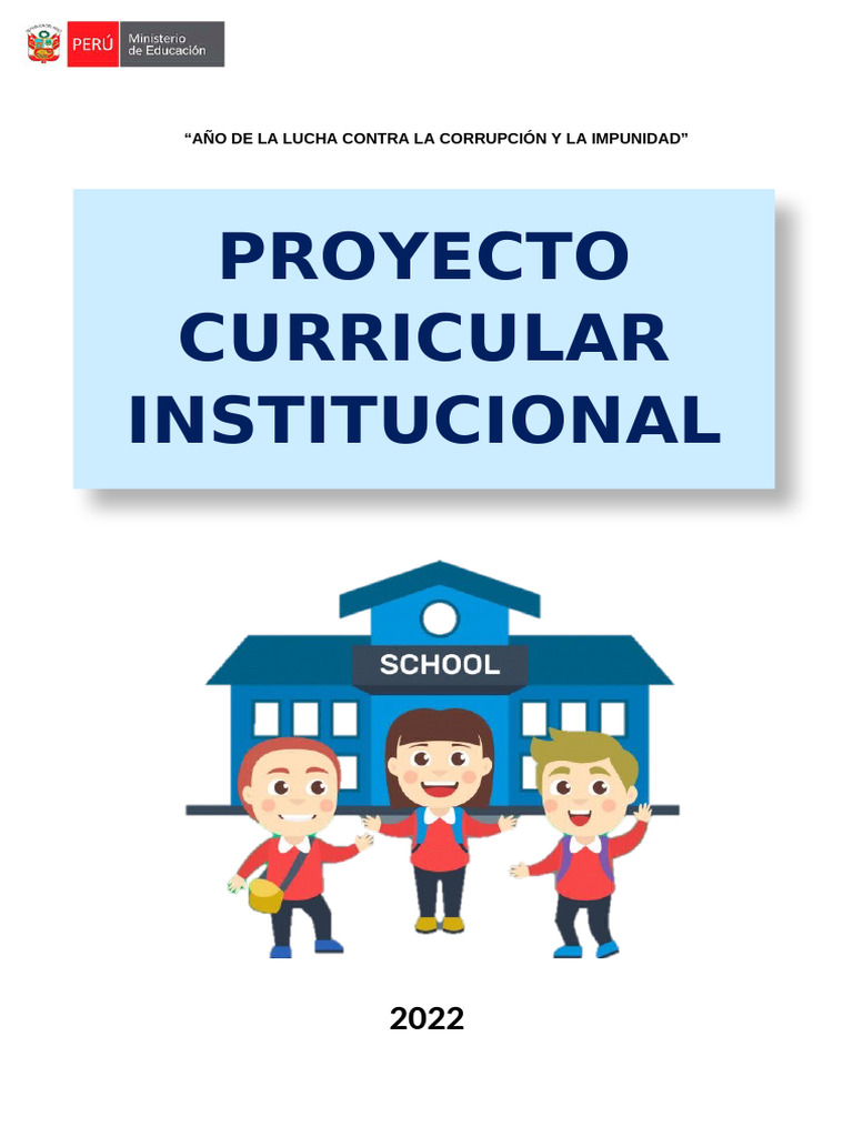 Pci - Proyecto Curricular Institucional | PDF | Entorno natural ...