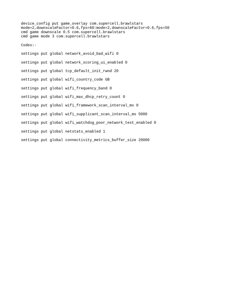 Brawl Stars Game Overlay Configuration | PDF