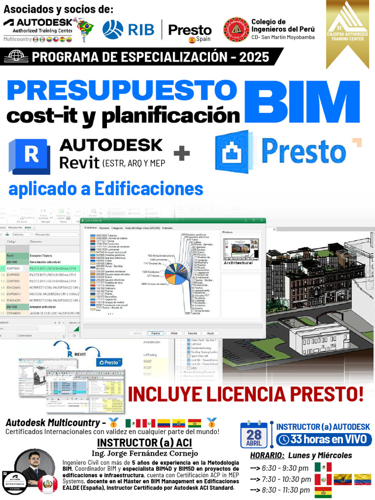 Eb-02 Presupuesto y Planificación Bim Con Presto y Revit | PDF ...