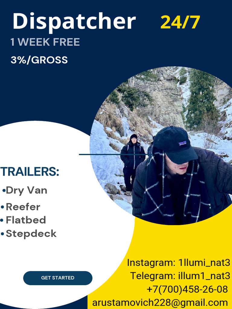 Blue and Yellow Digital Marketing Agency Flyer | PDF