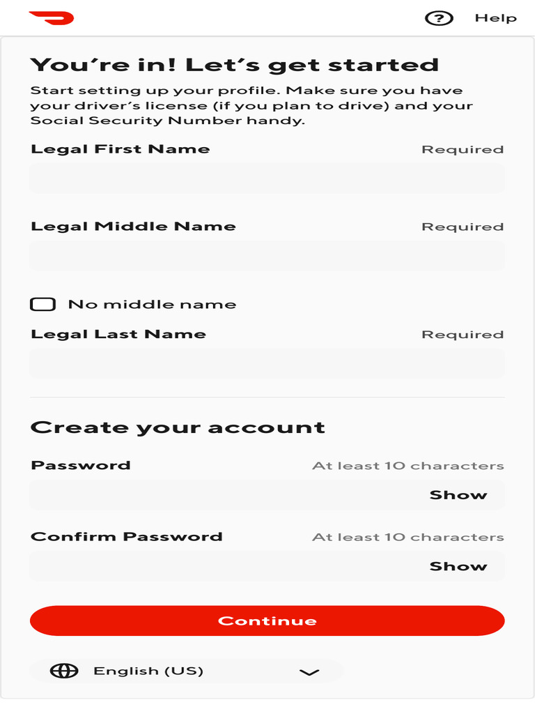 DoorDash Login | PDF