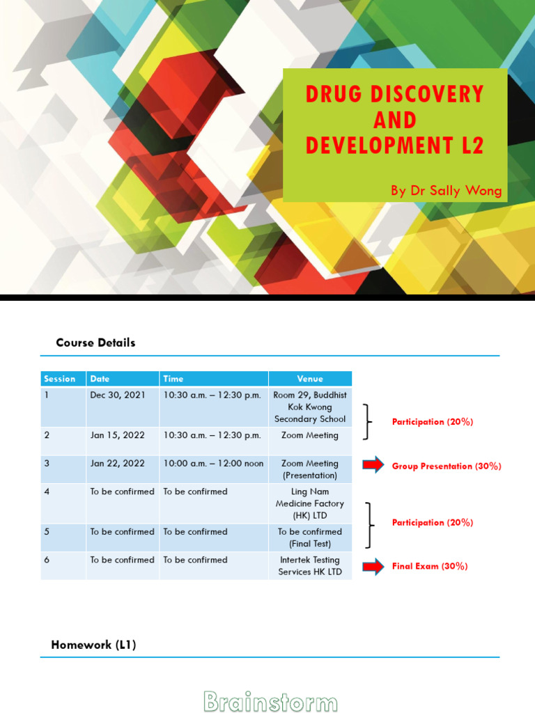Drug Discovery and Development Overview | PDF | Drug Development ...