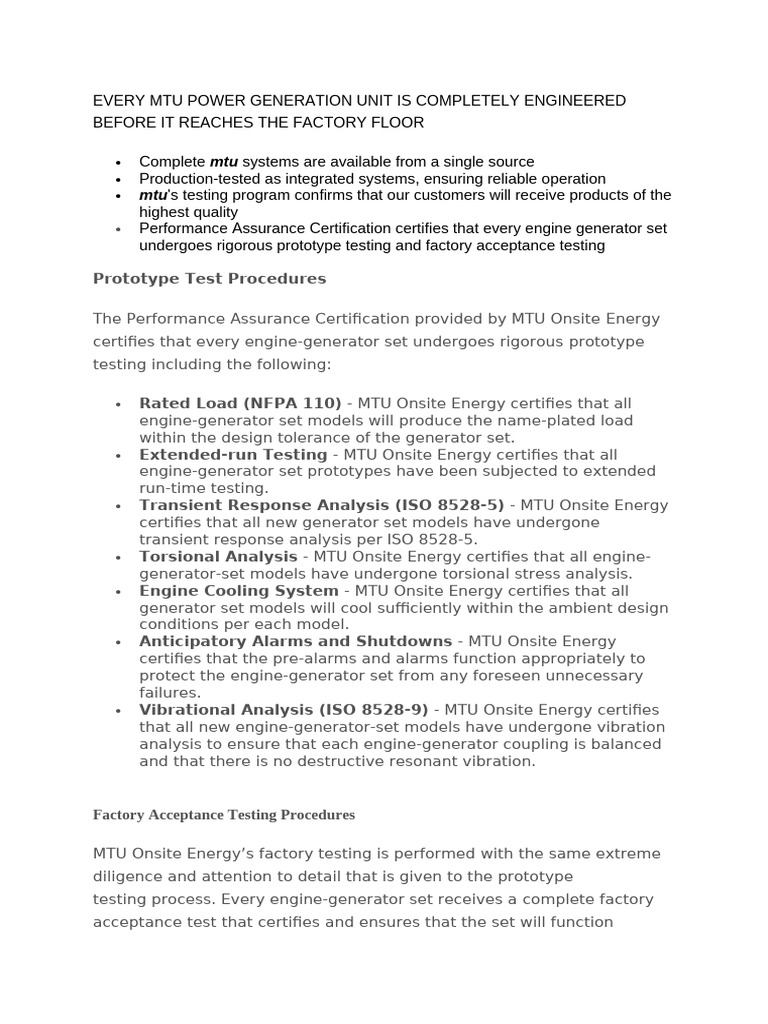 Factory Acceptance Test (FAT) | PDF | Programmable Logic Controller ...