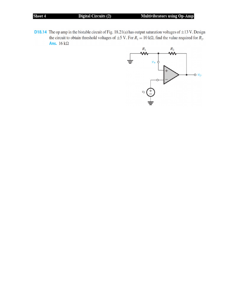 Digital Circuits (2) Sheet_4 | PDF