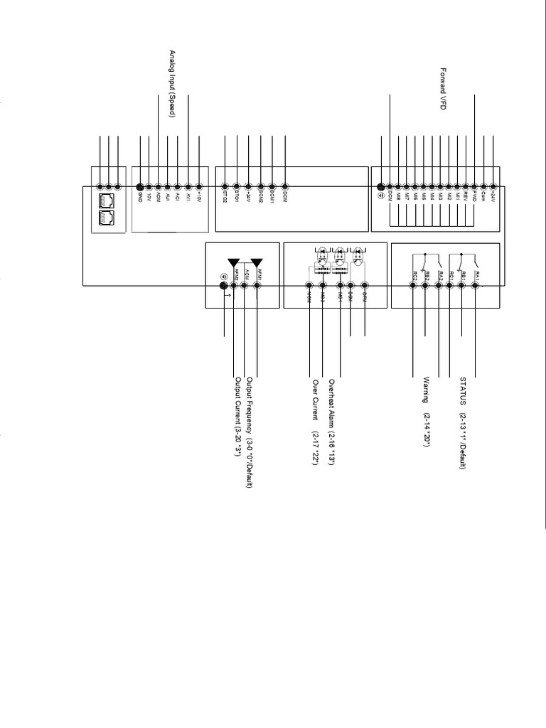 Delta VFD Connection Diagram | PDF