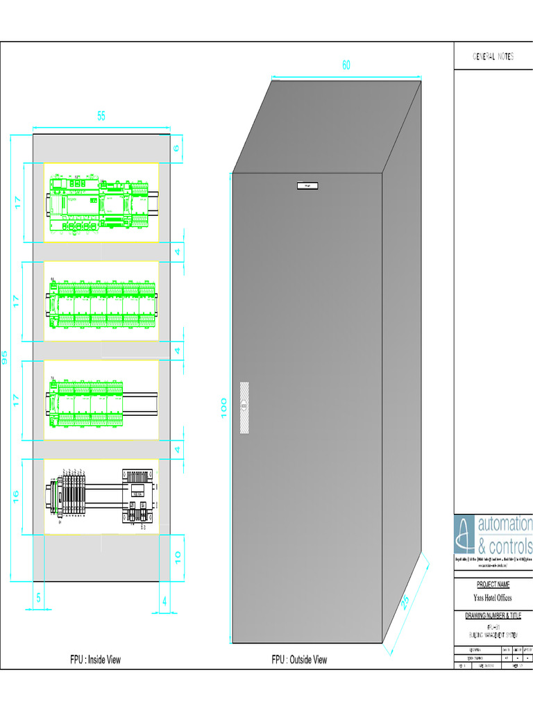 Yaas FPU Drawings Rev00 B1 | PDF