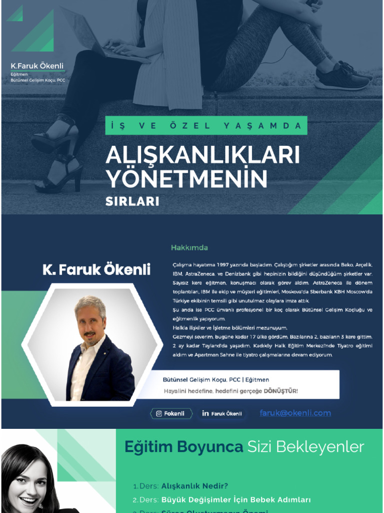 1.ders Giriş&Alışkanlık+Nedir | PDF