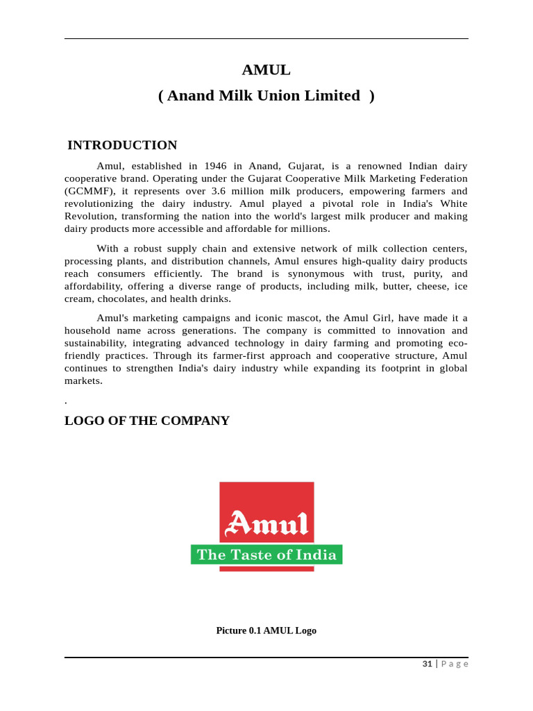 Amul: Empowering India's Dairy Farmers | PDF | Dairy | Dairy Farming