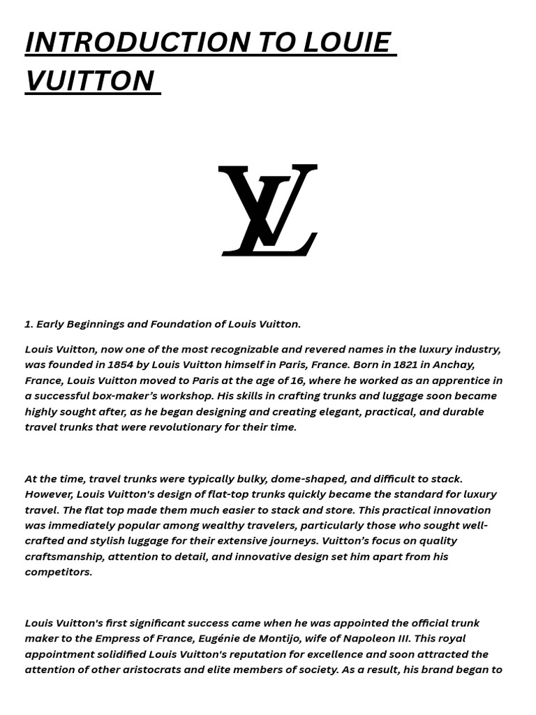 A Case Study On Louie Vuitton - 20250421 - 234132 - 0000 | PDF | Luxury ...