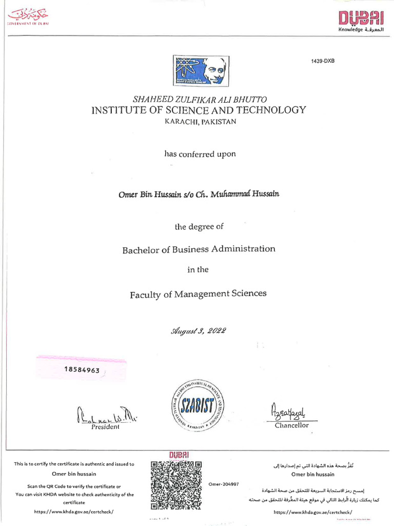 Attested Degree | PDF