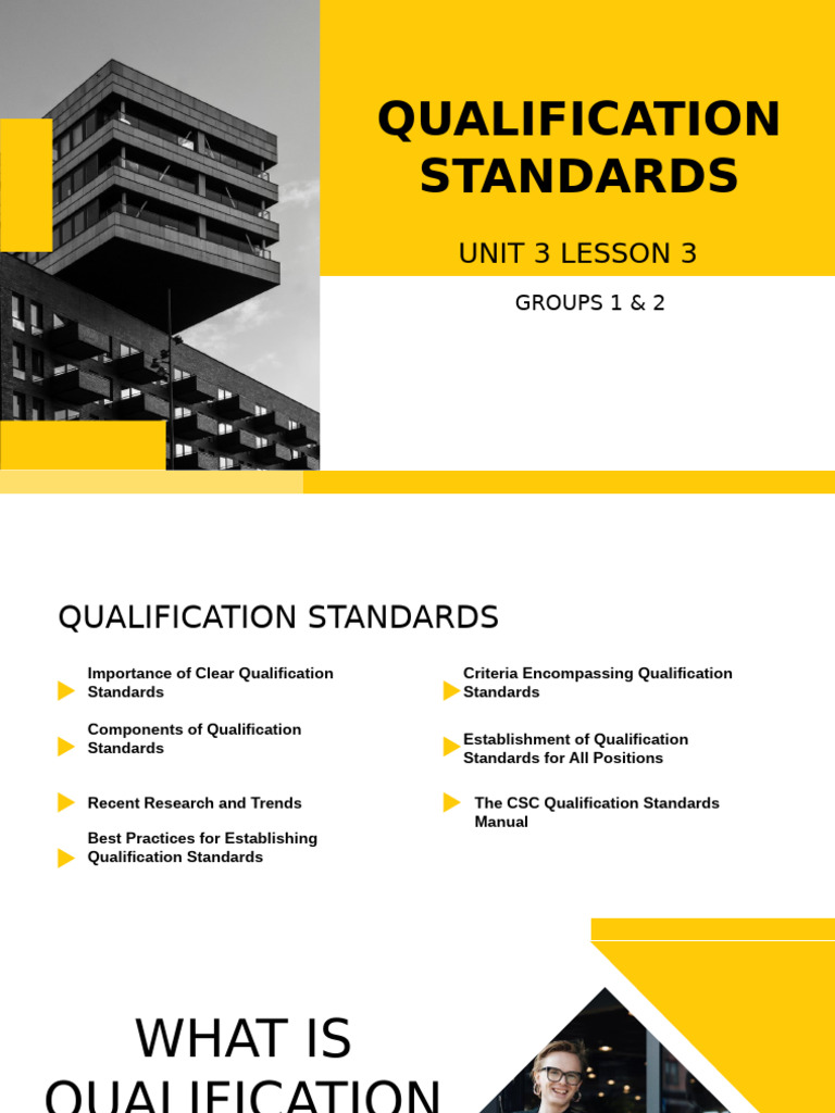 Understanding Qualification Standards | PDF | Recruitment | Academic Degree