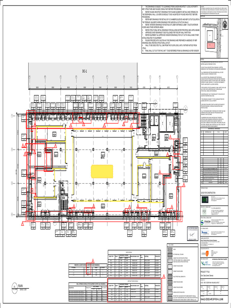 3rd Floor Bund Wall Drawing | PDF | Building Engineering | Civil ...