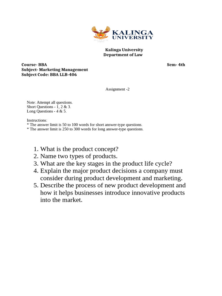 Jan-june 2025 Bballb 4 Sem v10 Bballb406 Bba Llb 406 Assignment (1) | PDF