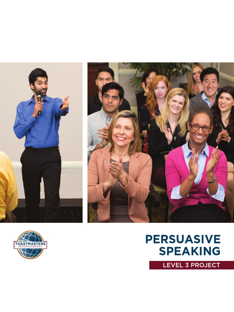 Level 3 Persuasive Speaking Guide | PDF | Public Speaking | Persuasion