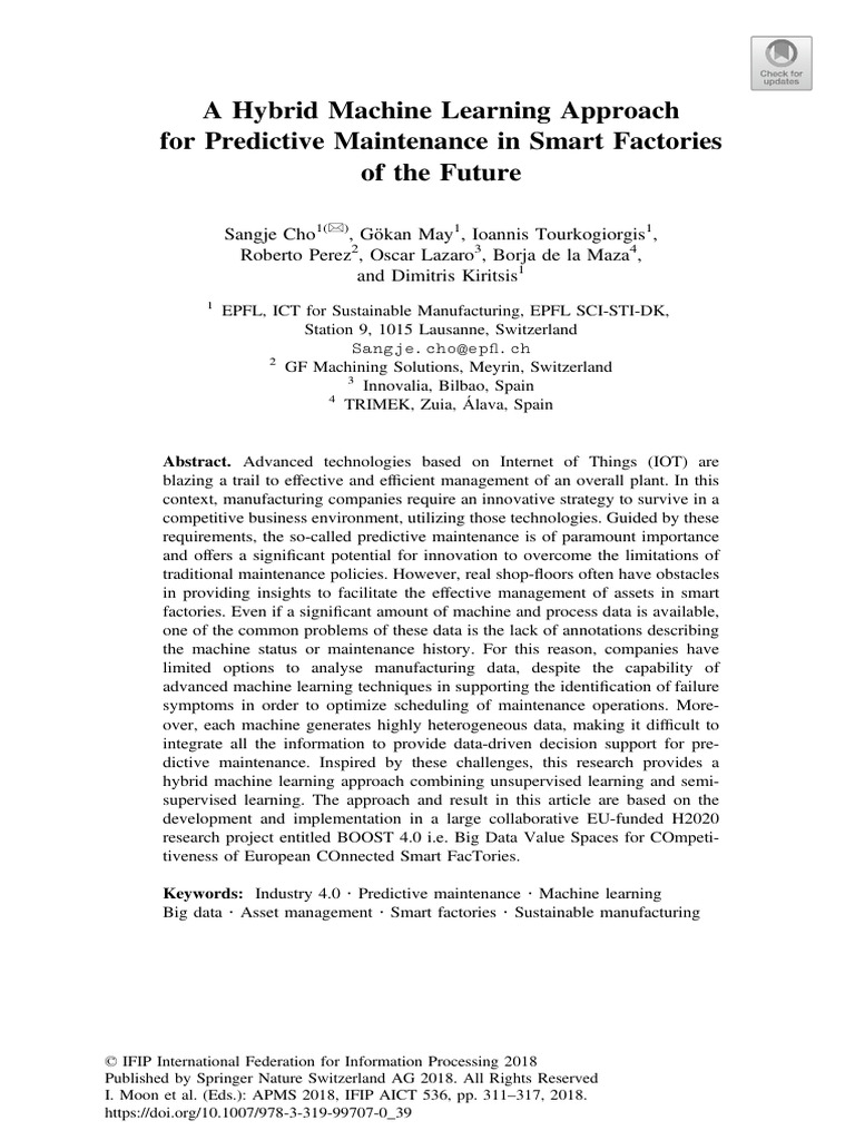 A Hybrid Machine Learning Framework for Predictive Maintenance in Smart ...