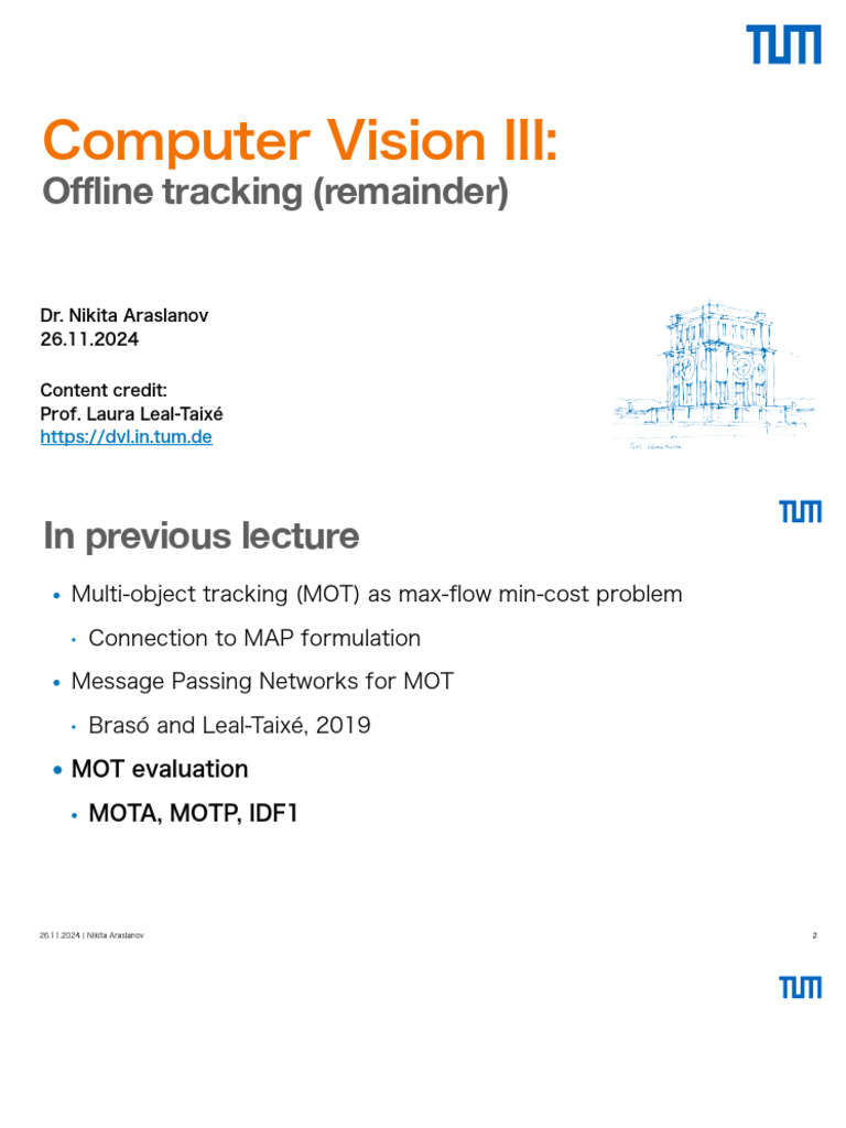 Lecture 06 Seg1 | PDF | Image Segmentation | Multidimensional Signal Processing
