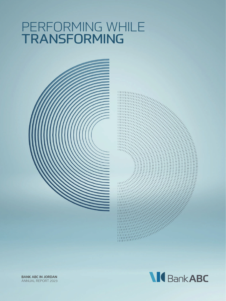 Bank ABC Jordan Annual Report 2023 | PDF | Banks | Central Banks
